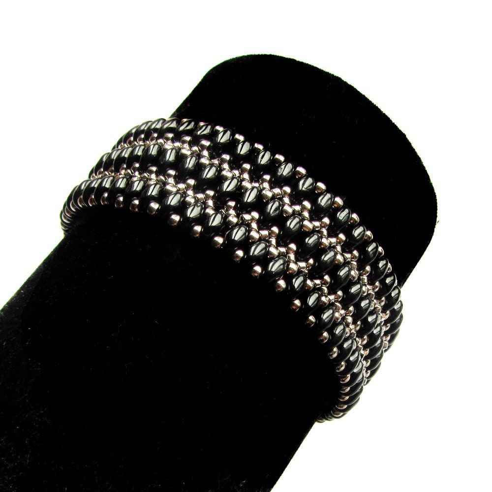 Bracelet Tutorial, Bracelet Pattern, Superduo Bracelet, Superduo ...
