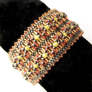 Bracelet Tutorial, Bracelet Pattern, Bugle Bracelet, Bugle Tutorial ...