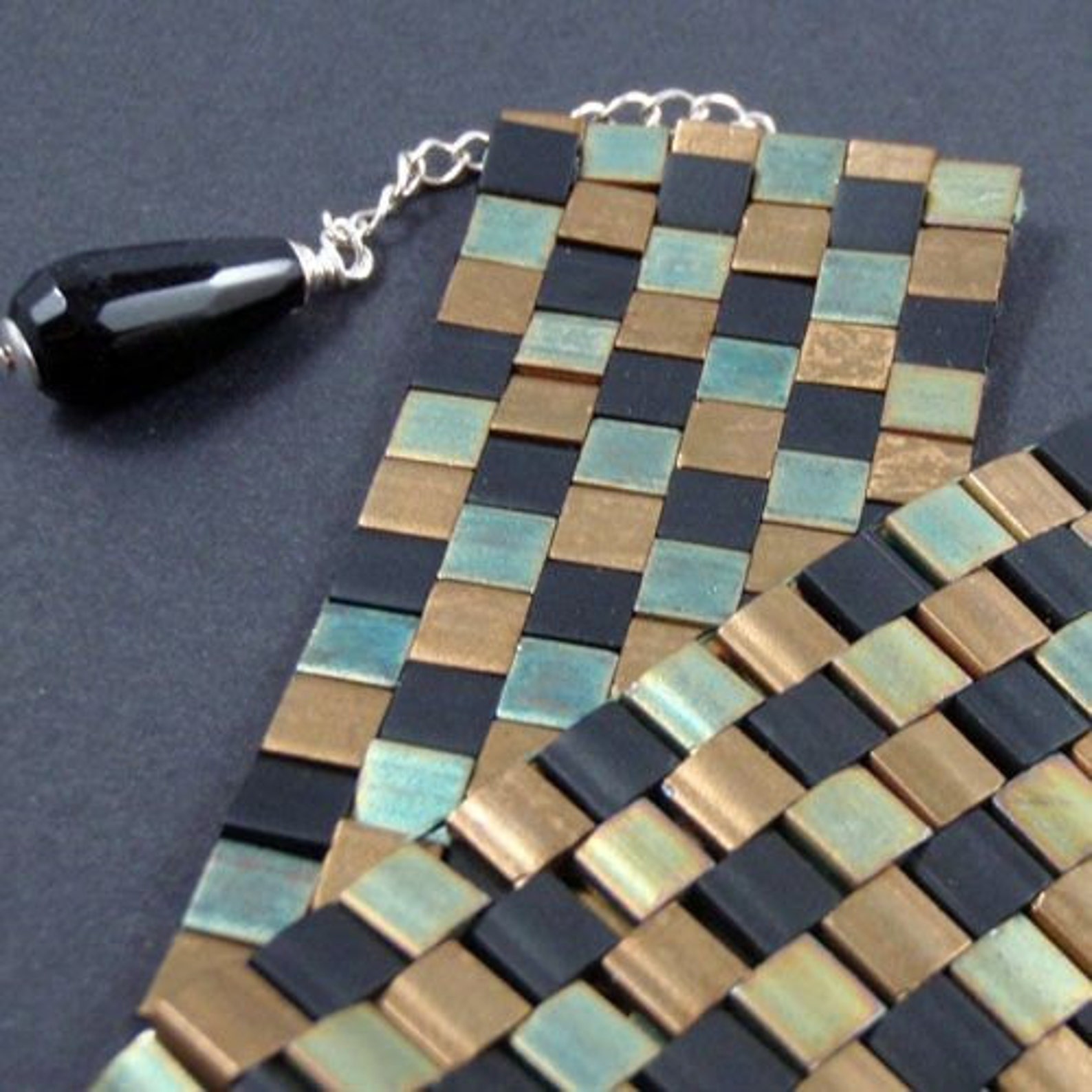 Bracelet Tutorial Wide Cuff Pattern Bracelet Pattern Tila - Etsy