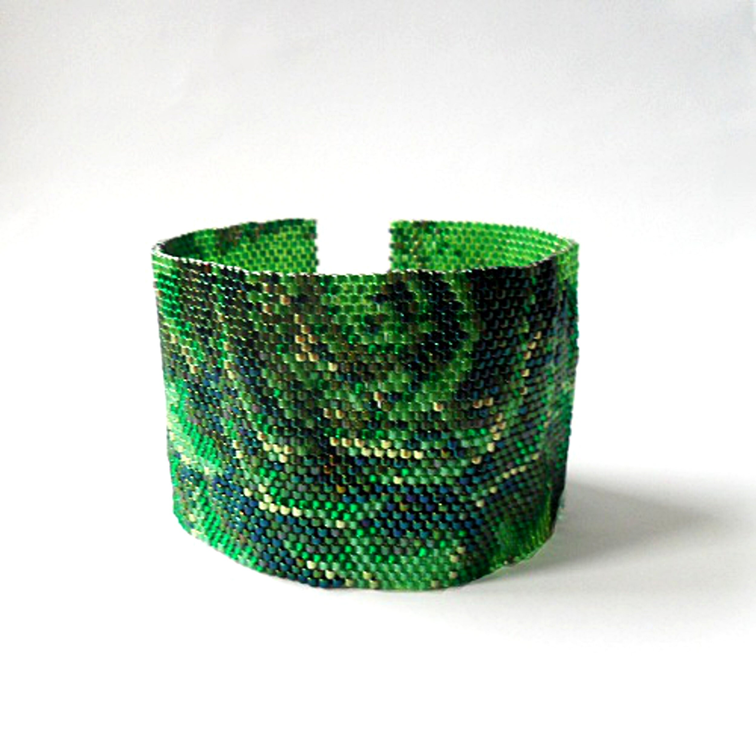 Peyote Bracelet Patterns, Even Peyote Pattern, Nature Peyote Pattern ...