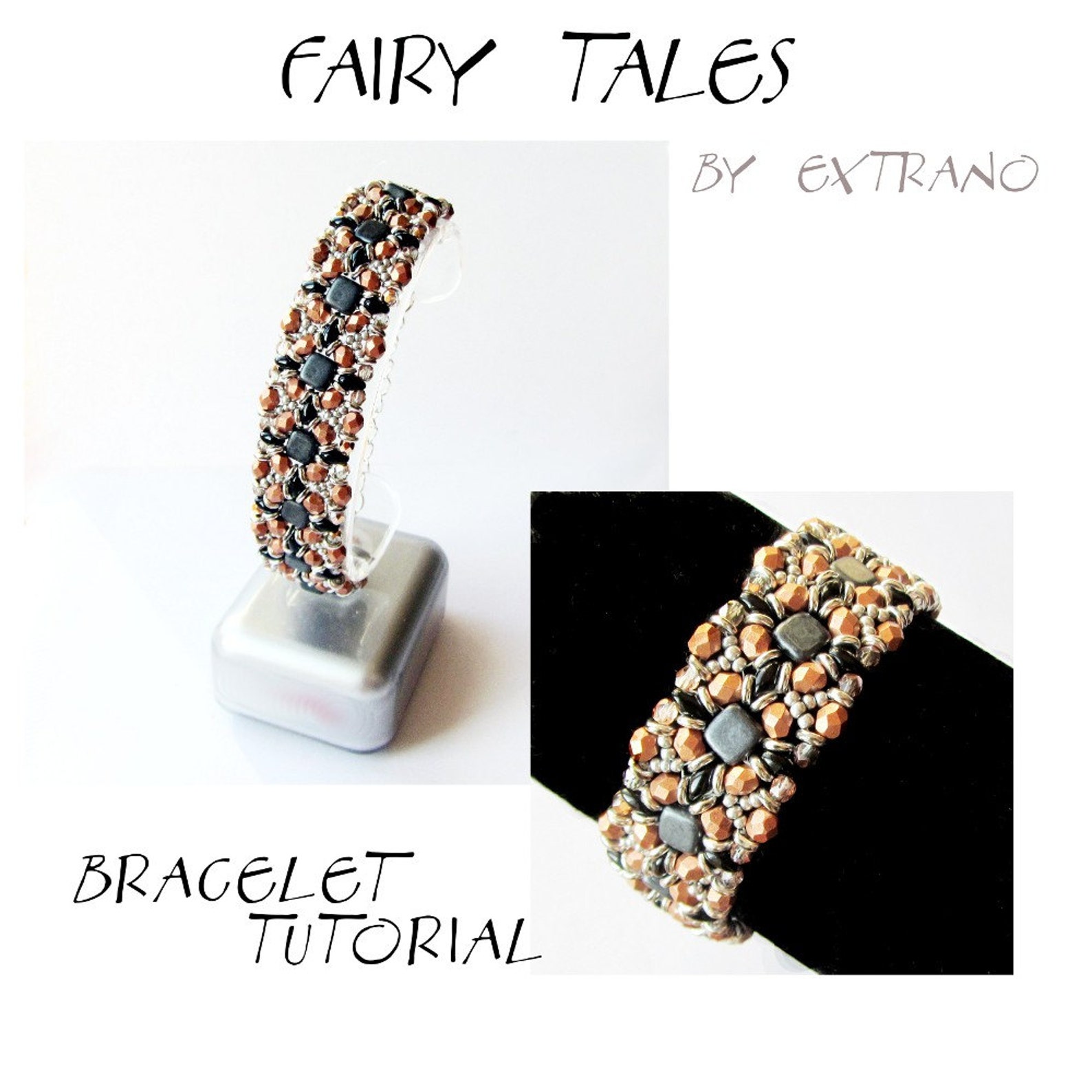 Bracelet Tutorial Bracelet Pattern Tile Bracelet O-beads - Etsy