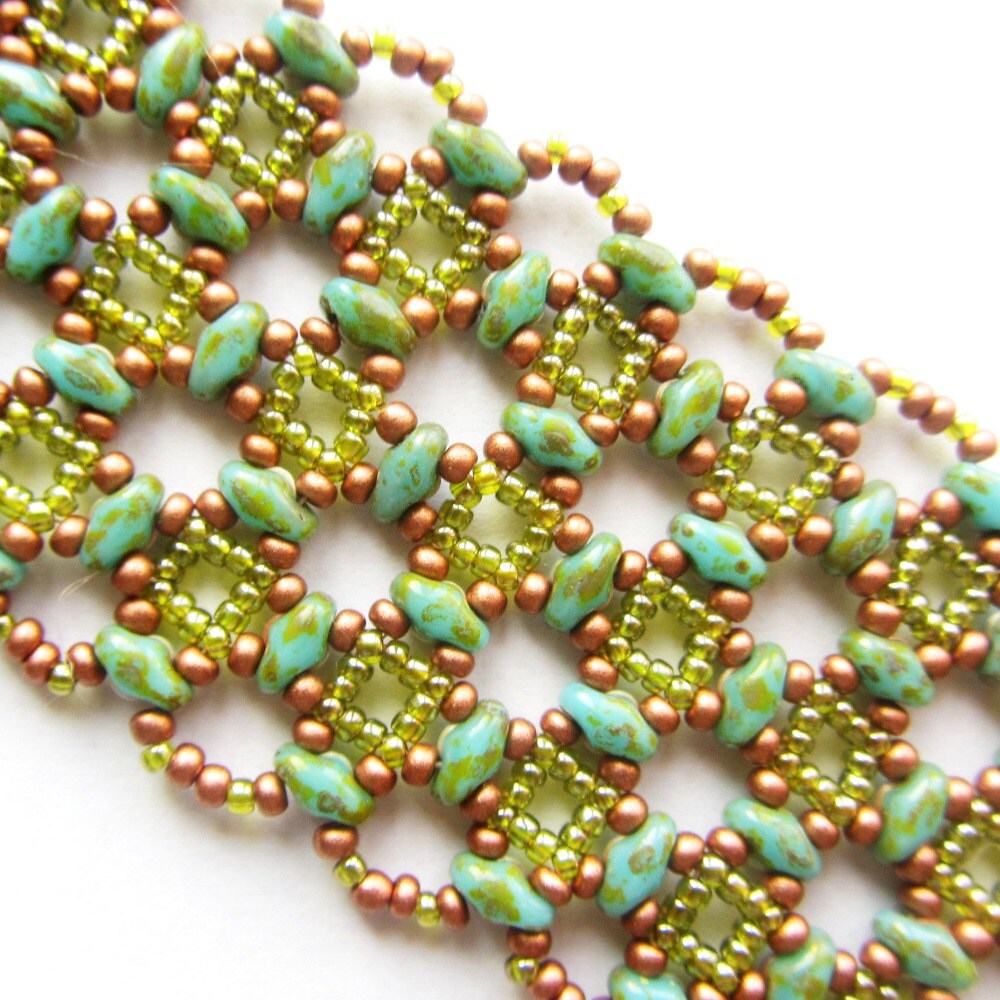 Bracelet Tutorial Bracelet Pattern Superduo Bracelet - Etsy