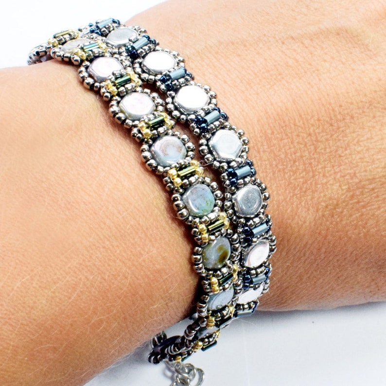 Thin Bracelet Tutorial Beaded Thin Bracelet Jewelry | Etsy