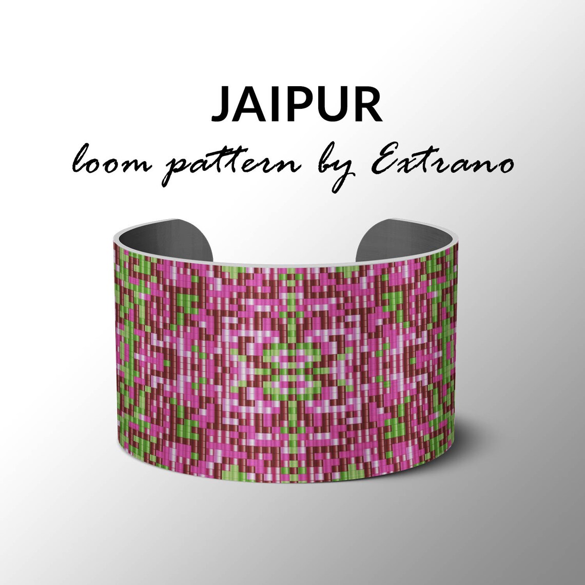 Bead Loom Pattern Loom Tutorial Beading Pattern Loom | Etsy