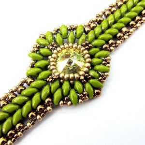 Bracelet Tutorial, Bracelet Pattern, Superduo Bracelet, Superduo ...