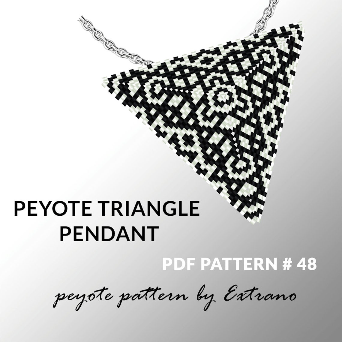 Peyote Triangle Pattern With Instruction, Peyote Triangle Instruction ...