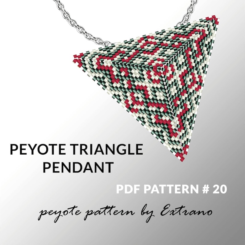 Peyote Triangle Pattern With Instruction, Peyote Triangle Instruction ...