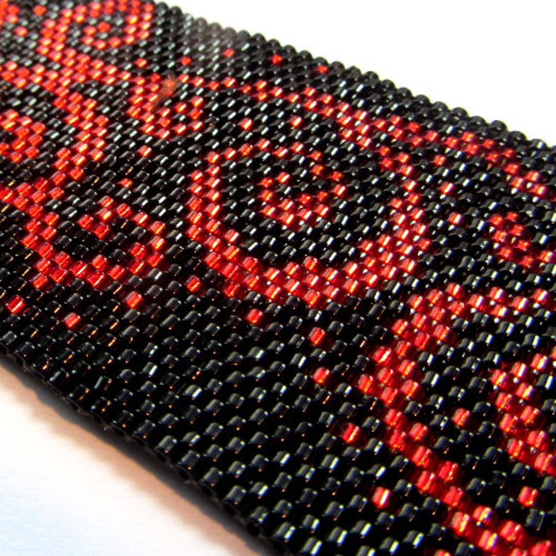 Peyote Bracelet Patterns, Even Peyote Pattern, Abstract Peyote Pattern ...