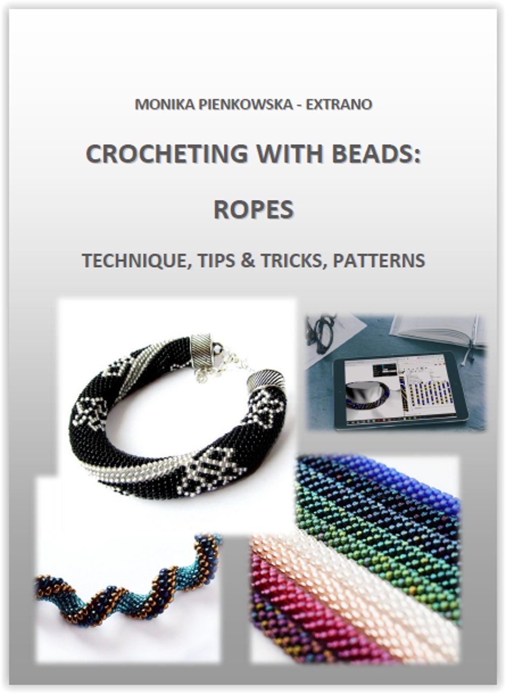 Crocheted Bead Ropes E-book Complete Guide to Crocheting With | Etsy