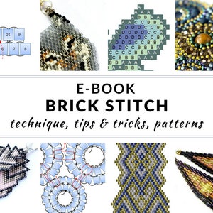 Brick Stitch E-book, Complete Guide to Brick Stitch, Step-by-step ...