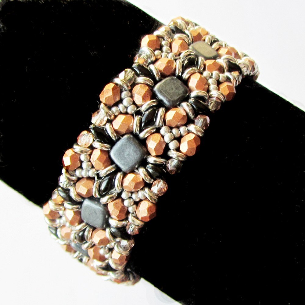 Bracelet Tutorial Bracelet Pattern Tile Bracelet O-beads - Etsy