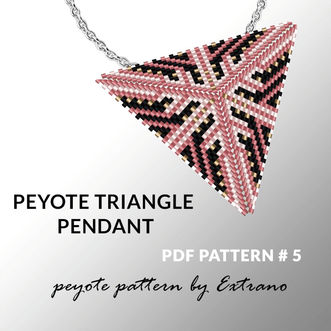 Peyote Triangle Pattern With Instruction, Peyote Triangle Instruction ...
