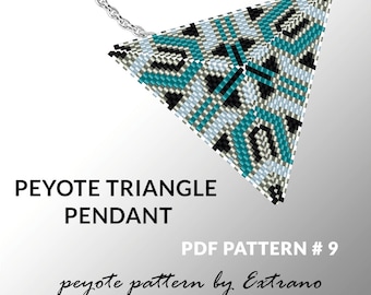 Peyote Triangle Pattern With Instruction, Peyote Triangle Instruction ...