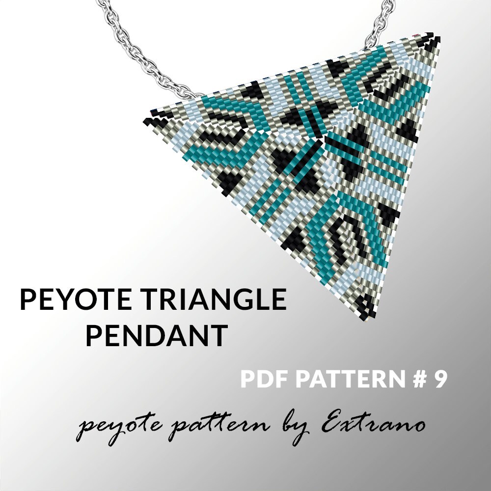 Peyote Triangle Pattern With Instruction, Peyote Triangle Instruction ...