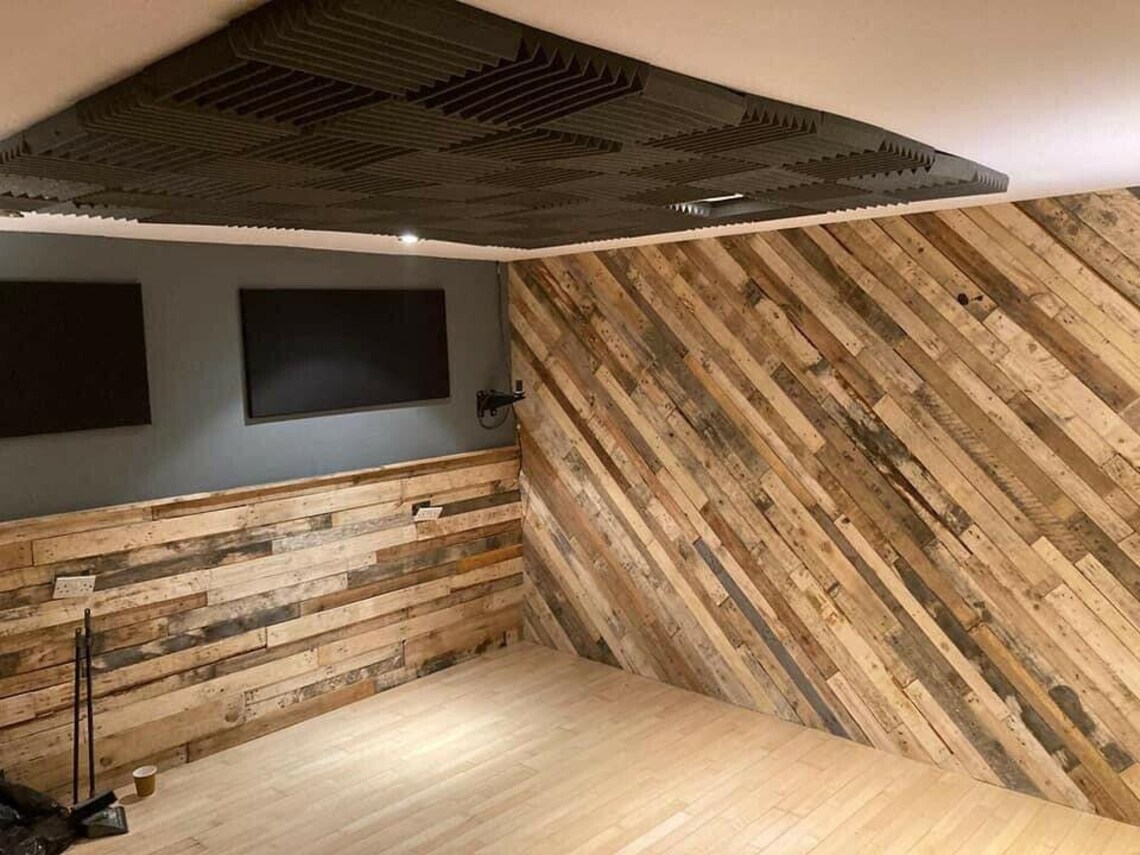 1-150 Sqm Reclaimed Pallet Wall Cladding - Kiln Dried Boards, Planks ...