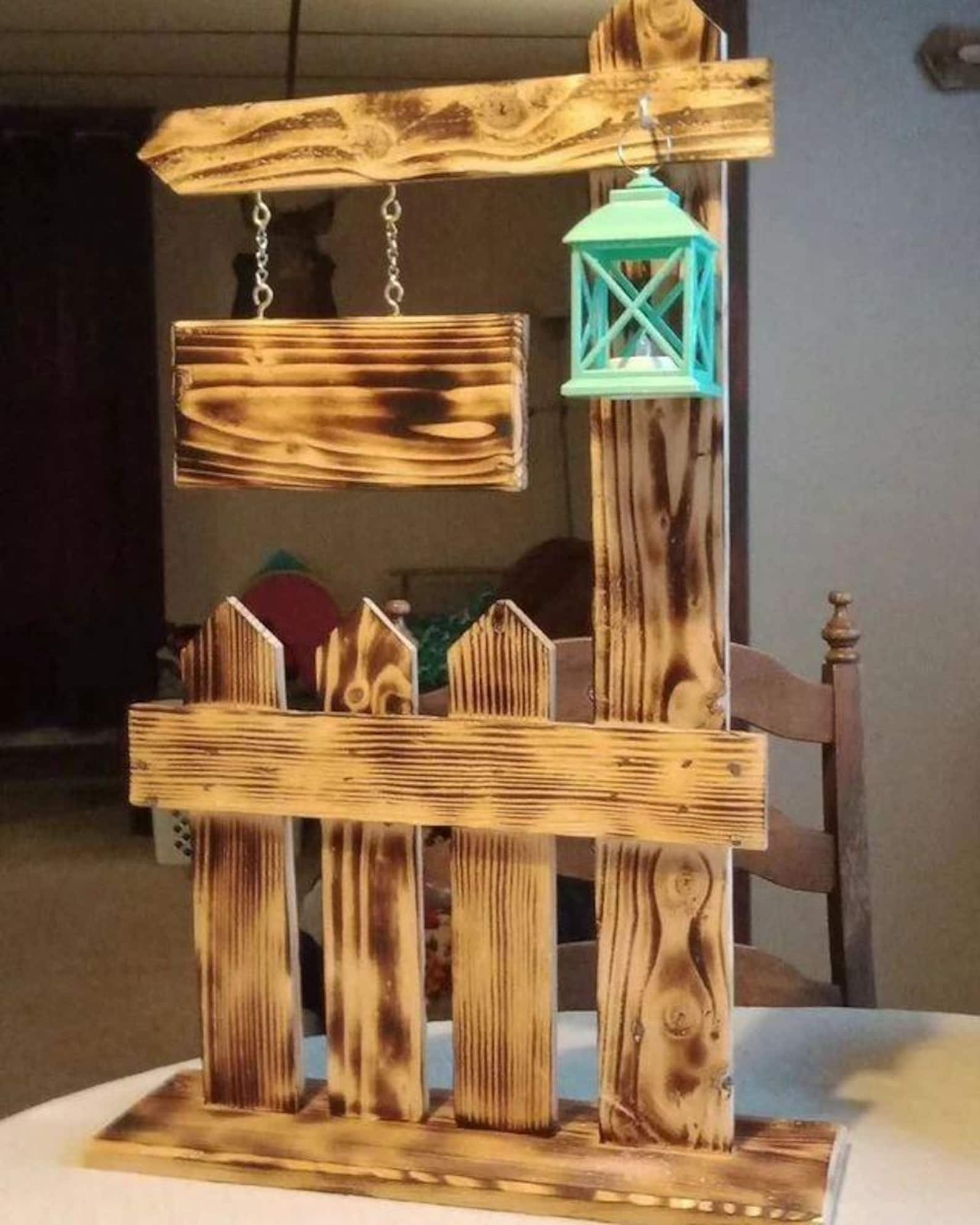 40 X Scorched Wooden Tiles - Rustic Effect - Ideal Herringbone Flooring ...