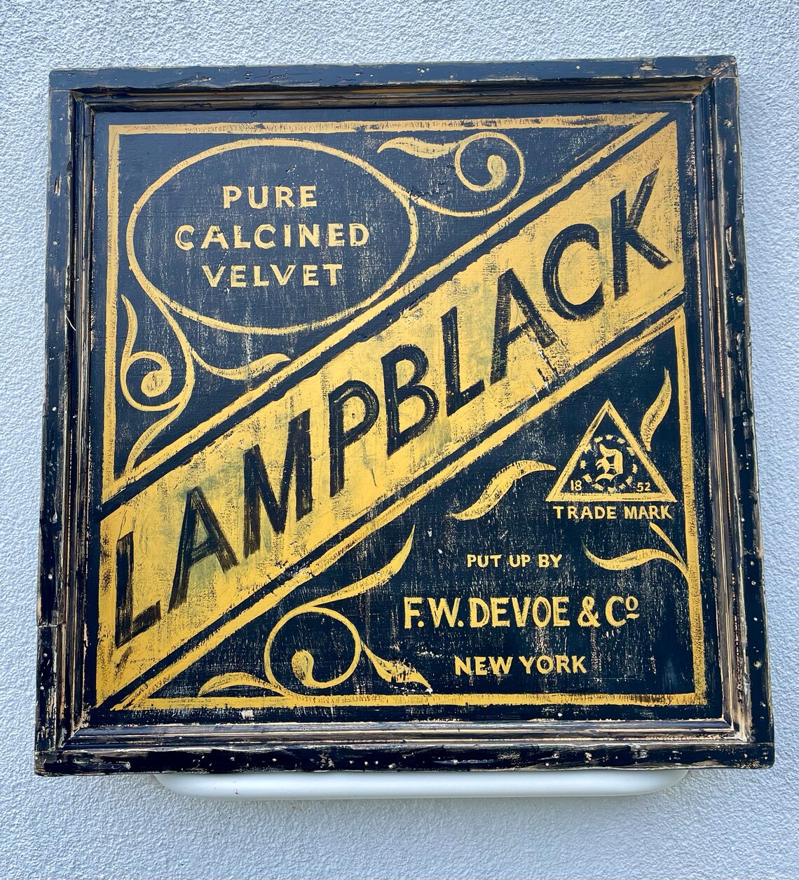 Antique Wooden Advertising Sign Reproduction - Etsy