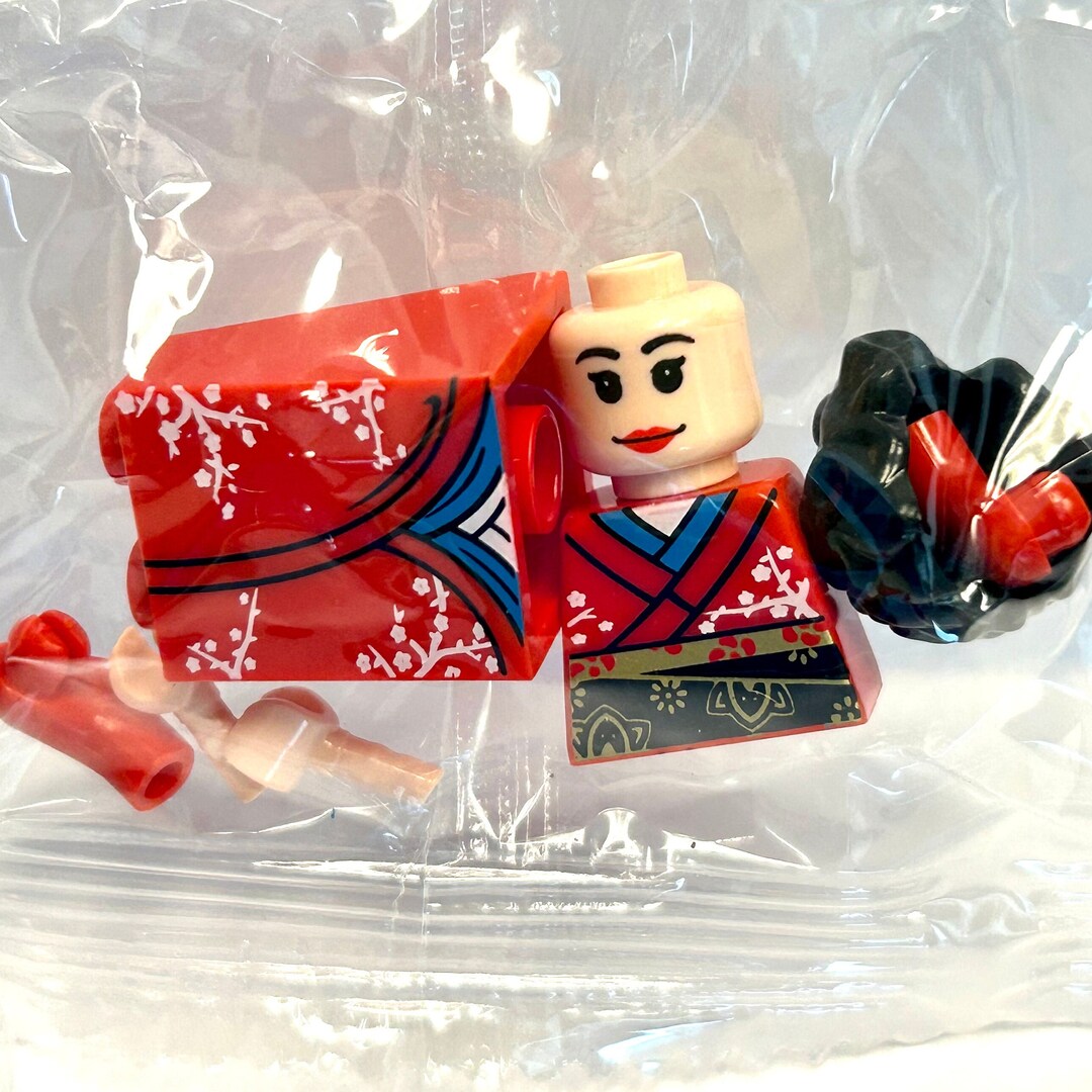 Geisha Girl Minifigure - Etsy