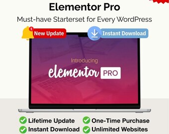 Elementor Pro Wordpress Plugin - Etsy