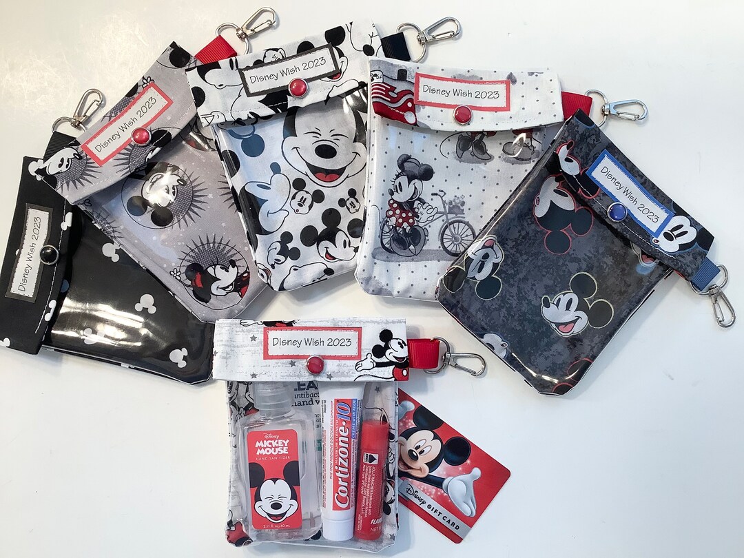 Mickey Minnie Mouse Disney Wish / Dream 6 Pack 4x5 Clear Front Clip ...