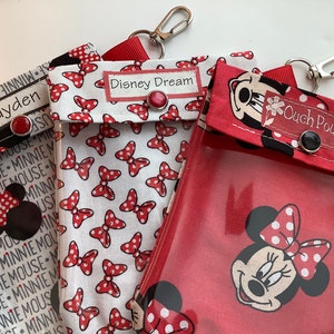 Mickey Minnie Mouse Disney Wish / Dream 6 Pack 4x5 Clear Front Clip ...