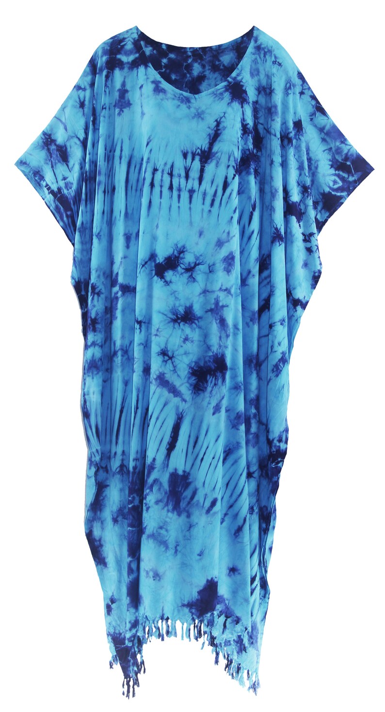 Blue Women Tie Dye Caftan Kaftan Maxi Long Dress XL 1X 2X 3X - Etsy Blue Women Tie Dye Caftan Kaftan Maxi Long Dress XL 1X 2X 3X - Etsy