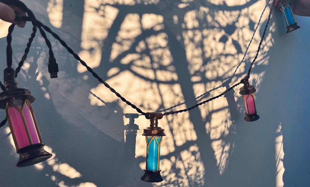 Jinx and Powder Shimmer Vial String Lights. USB Lit. Arcane Inspired ...