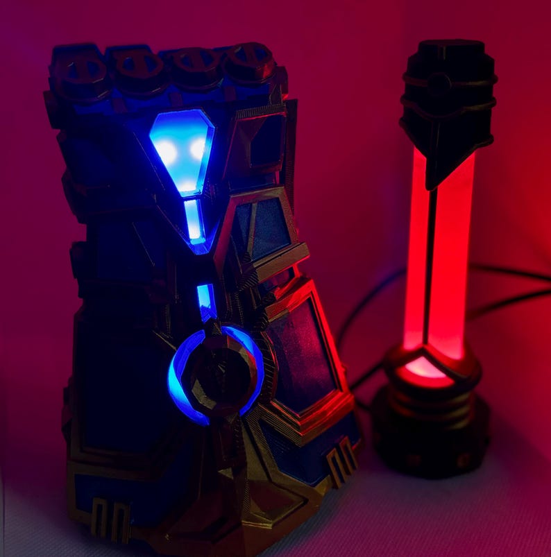 USB Vis Gauntlet Lamp Arcane/league of Legends Gift/cosplay. - Etsy ...