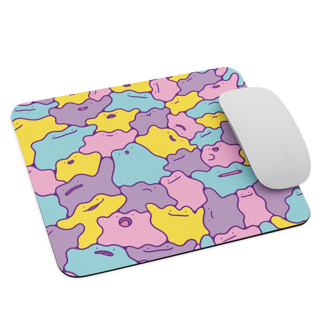 Cute Ditto Mouse Pad Kawaii Ditto Desk Accessory Fun Mousepad - Etsy Canada
