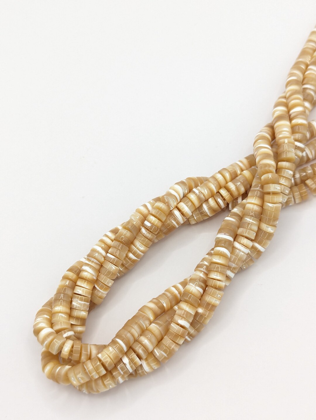 Troca Shell Heishi 6mm Strand - Etsy