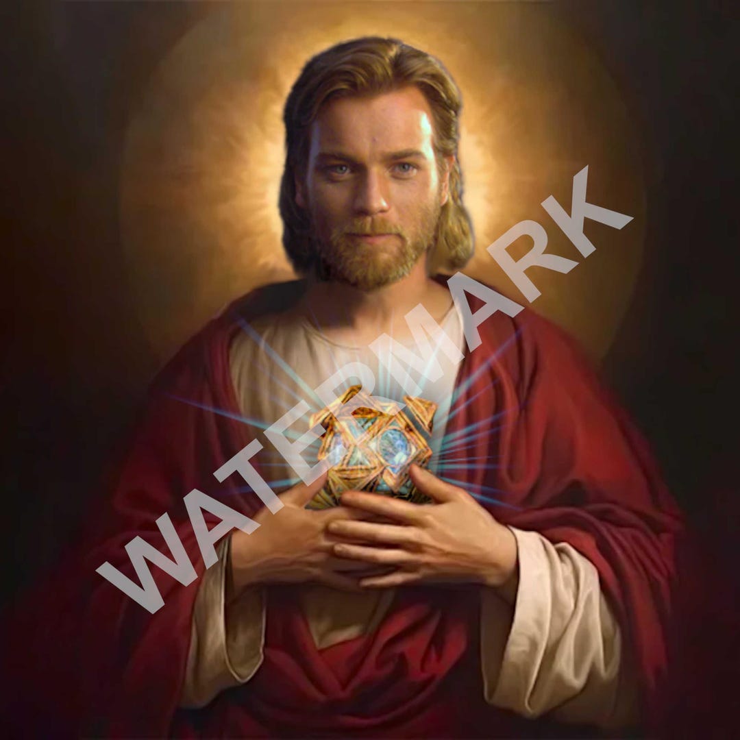 Obi Wan Jesus Image - Etsy
