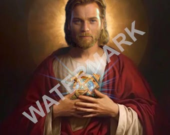 Obi Wan Jesus Image - Etsy