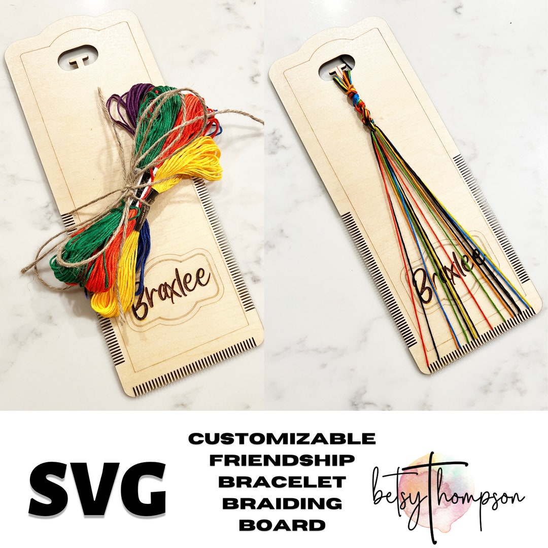 Customizable Braiding Board SVG - Etsy