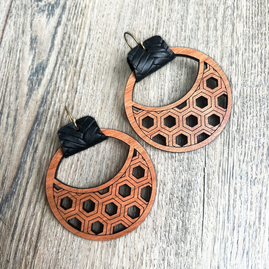 SVG Honeycomb Hoops - Etsy