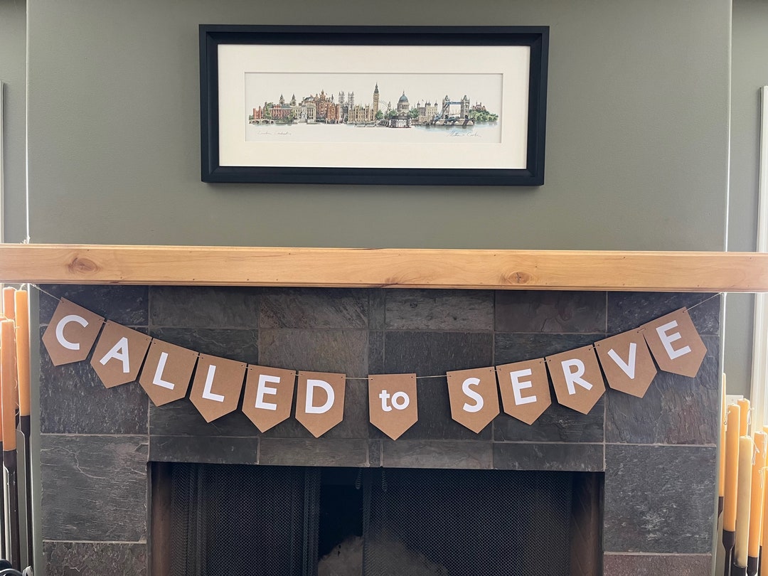Called to Serve Banner - Mission Call Opening Banner - Missionary ...