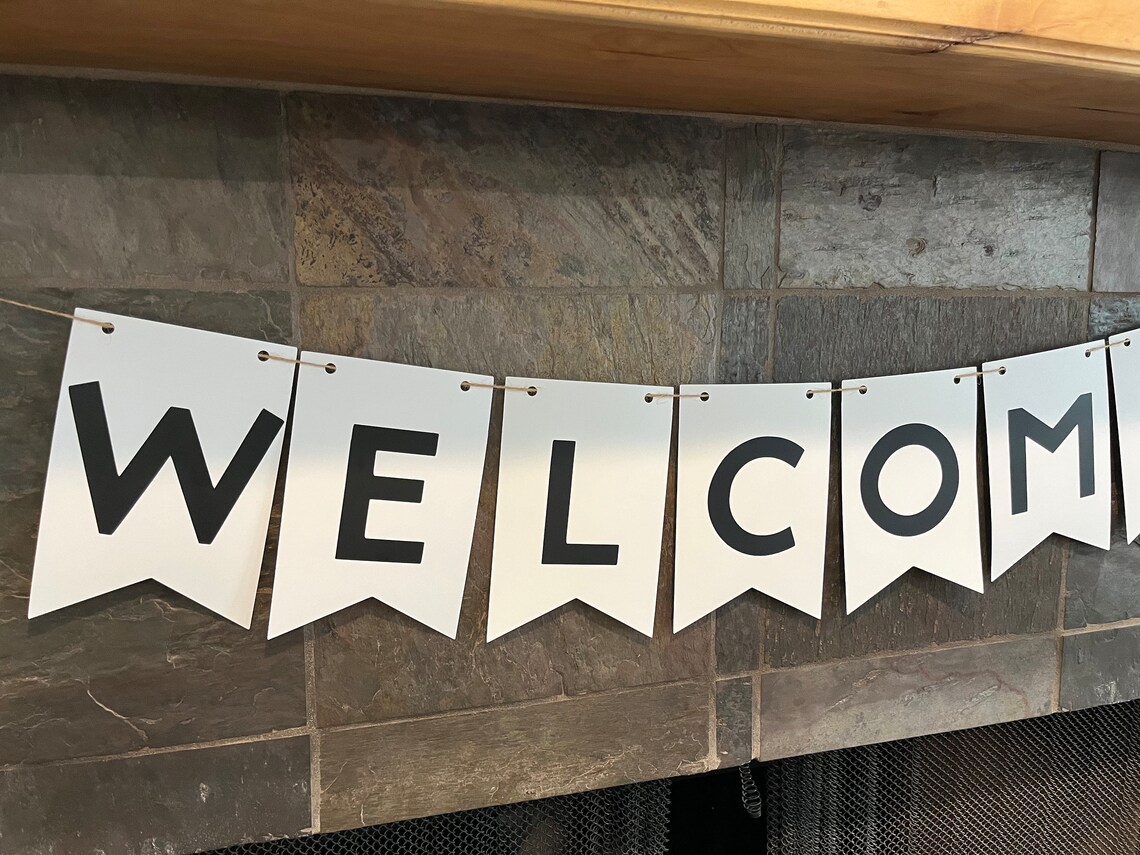 Welcome Banner - Etsy