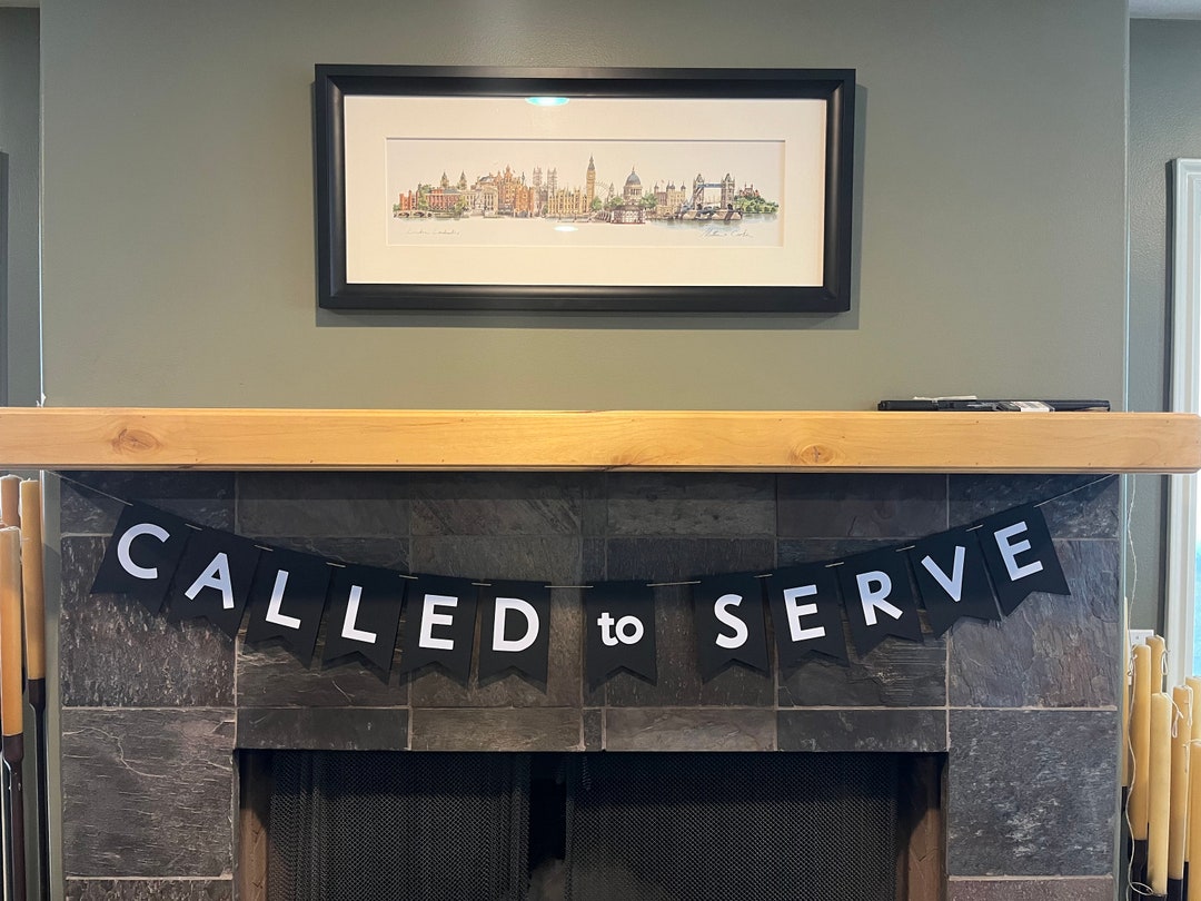 Called to Serve Banner Mission Banner LDS Missionary - Etsy