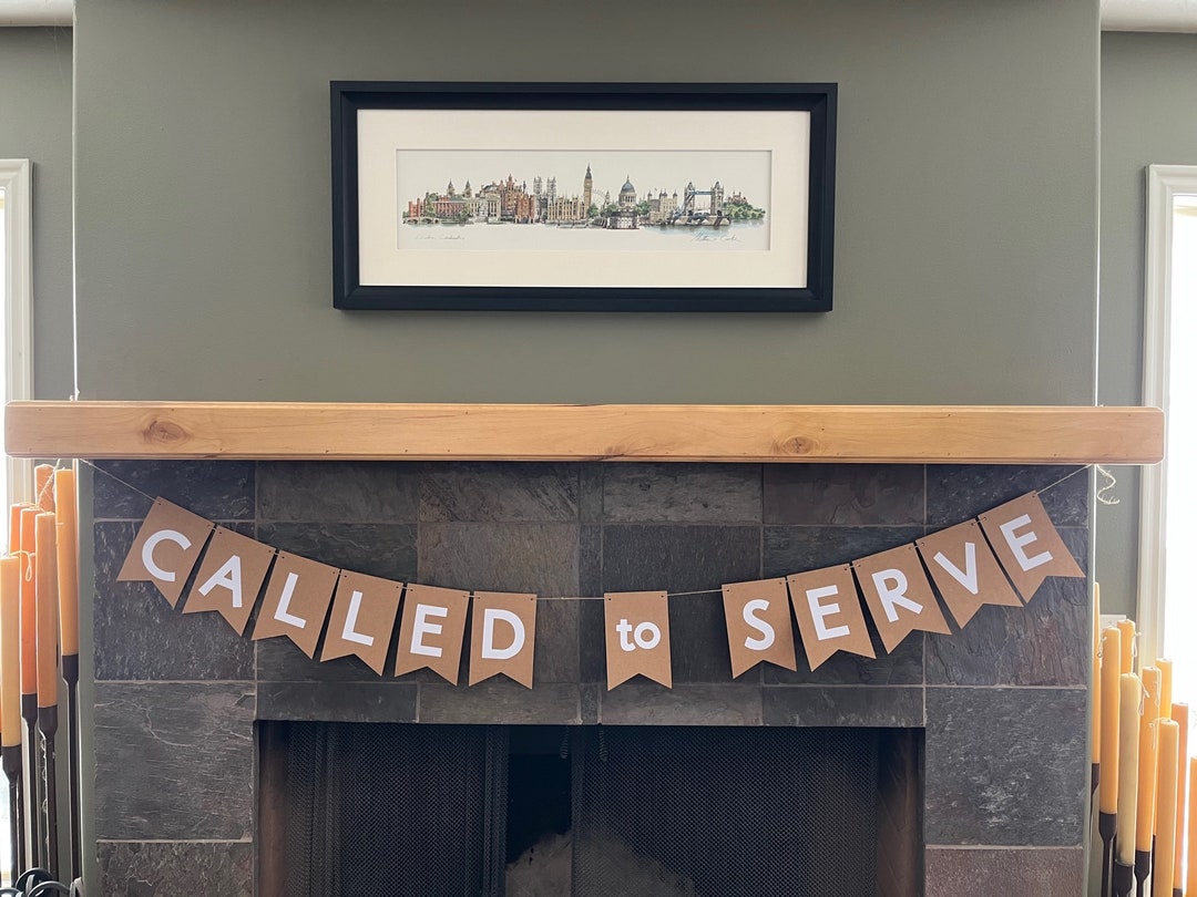Called to Serve Banner - Mission Banner - LDS Missionary Cardstock ...