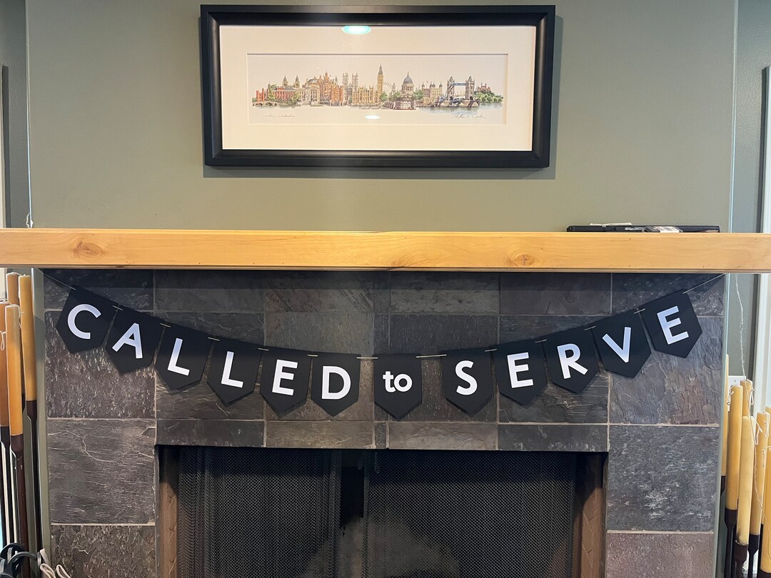Called to Serve Banner - Mission Banner - LDS Missionary. Cardstock ...