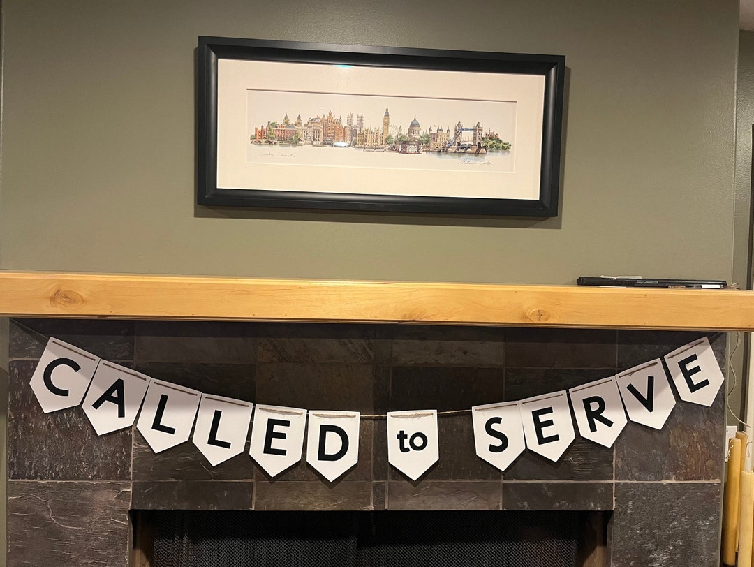 Called to Serve Banner Mission Banner LDS Missionary - Etsy