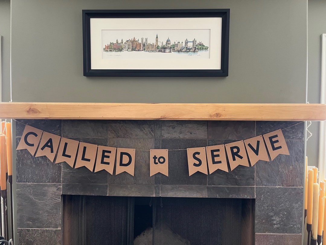 Called to Serve Banner - Mission Banner - LDS Missionary Cardstock ...