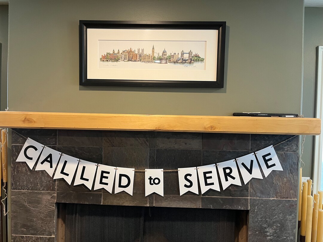 Called to Serve Banner - Mission Banner - LDS Missionary - Bible Study ...