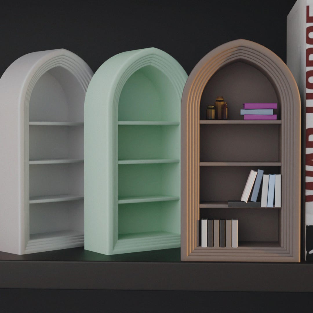 TBR Mini Bookshelf | Mini Library Books | Bookish Gift | Bookish ...