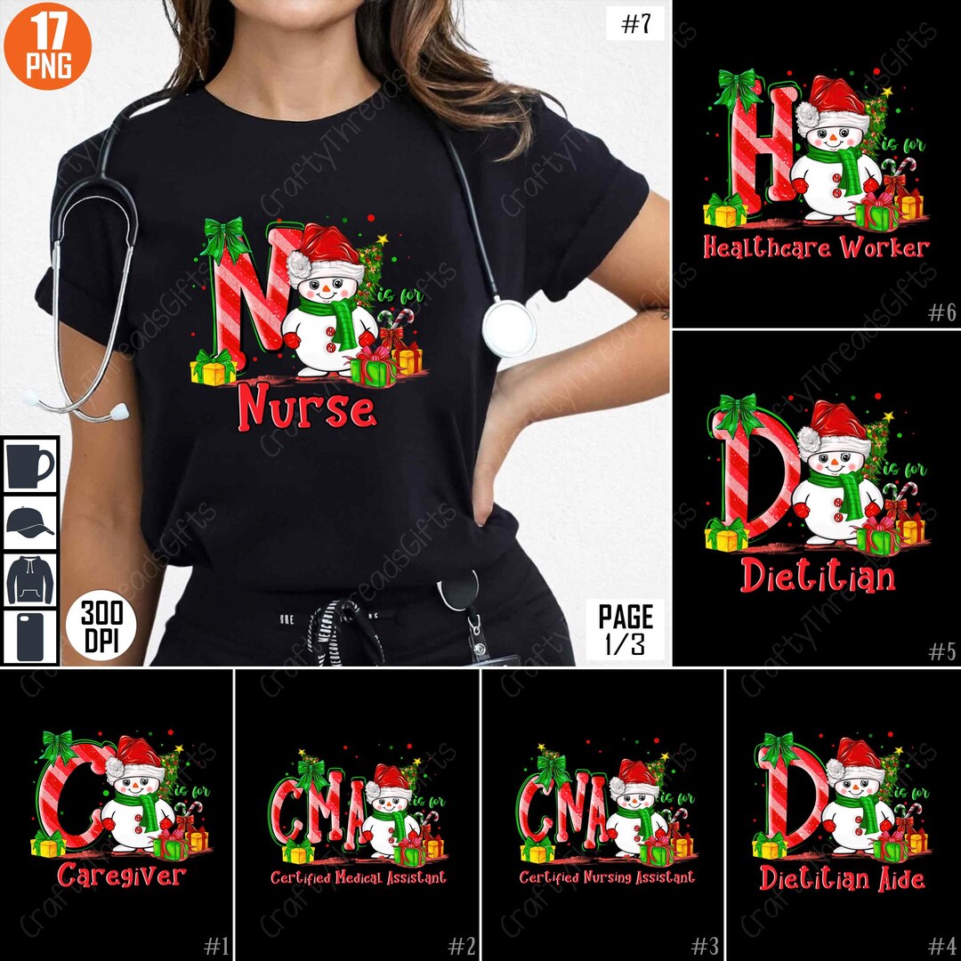 Snowman Nurse PNG, Christmas Healthcare Worker Clipart, Holiday Nurse ...
