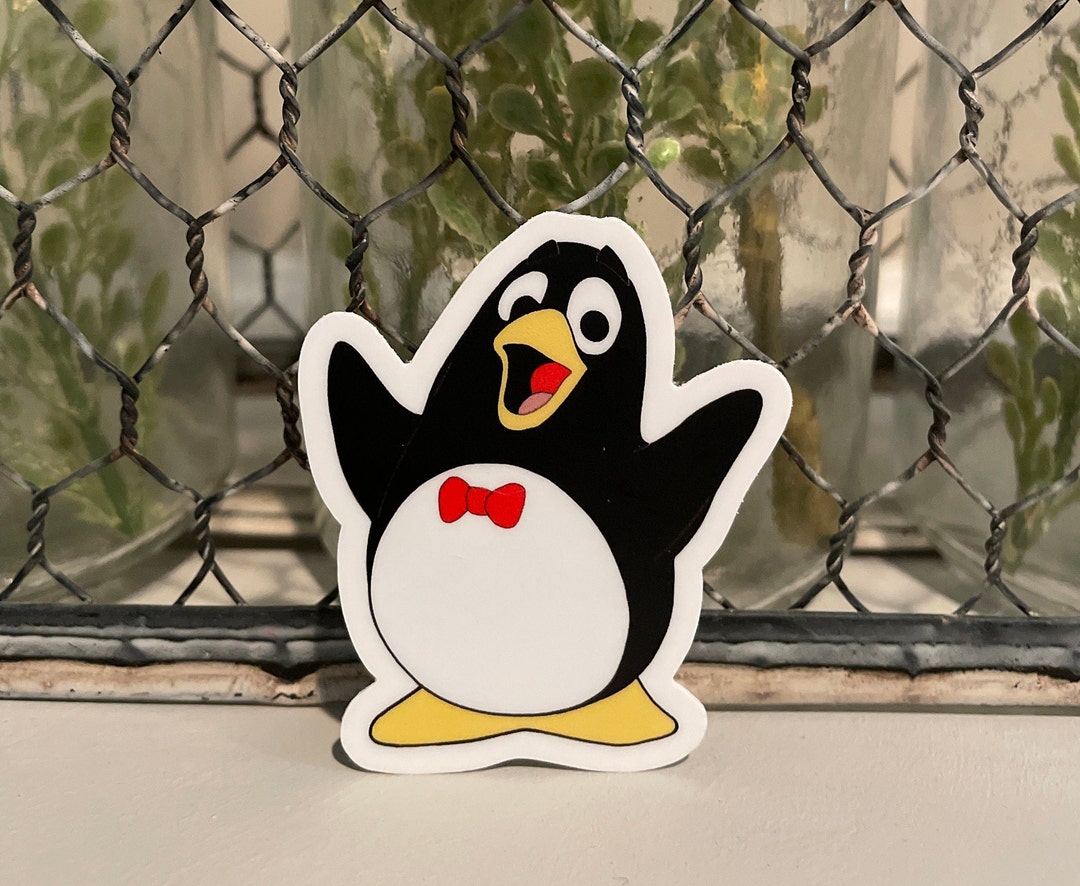 Penguin | Vinyl Sticker | Party Gift | Laptop Sticker | Phone Sticker ...