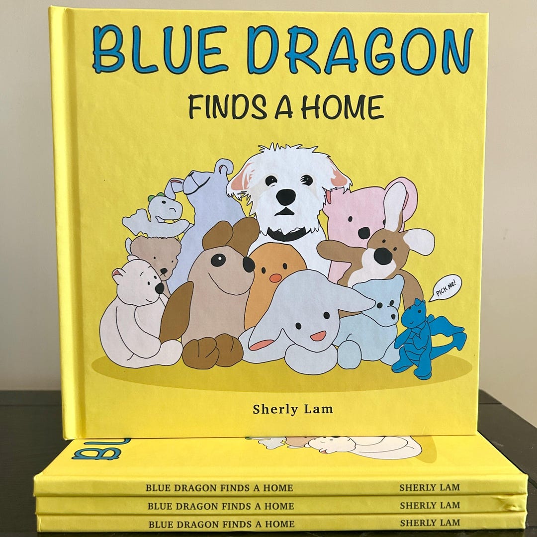 Blue Dragon Finds A Home | Children's Book | Friendship | Picture Book ...