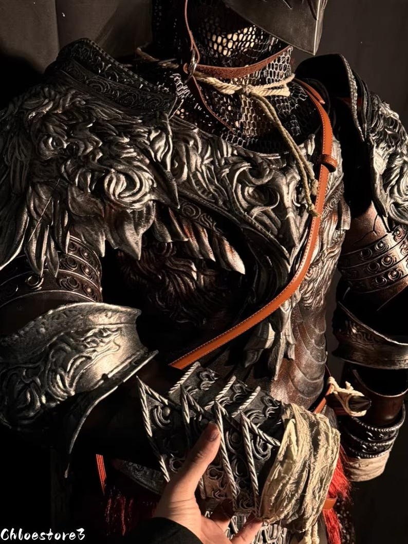 Elden Ring Raging Wolf Set Cosplay Armor,perfect Raging Wolf Cosplay ...