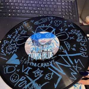 Jinx Simulated Hand-painted Graffiti Records,arcane Prop,personalized ...