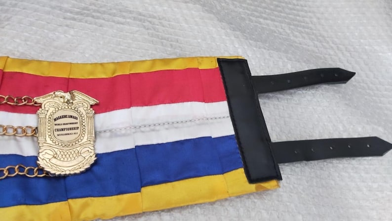 MUHAMMAD ALI Ring Magazine World Heavyweight Championship Belt - B0063 ...