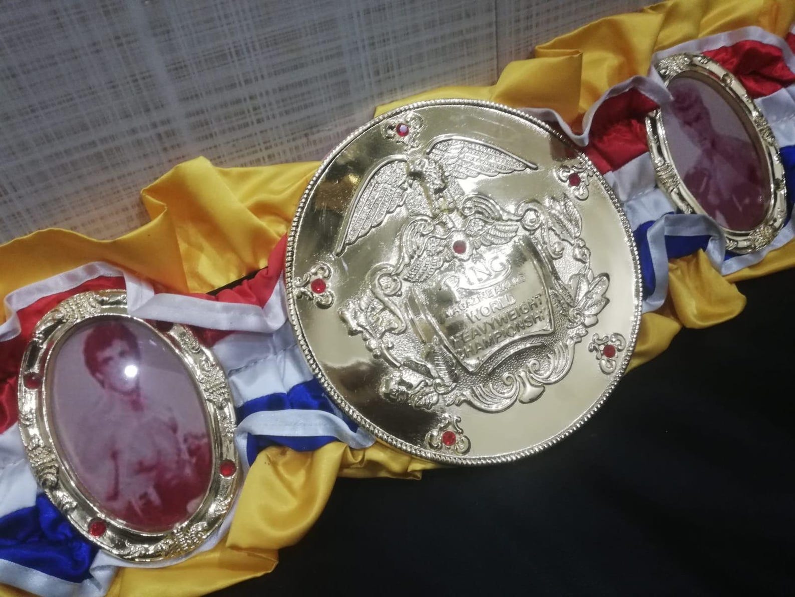 Rocky Ring Magazine Champion Boxing Belt. High Quality. Full Size ...
